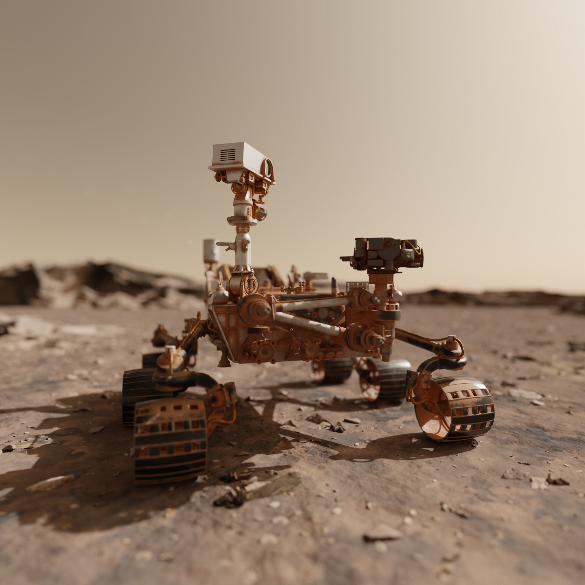 ArtStation - "The Curious Rover"