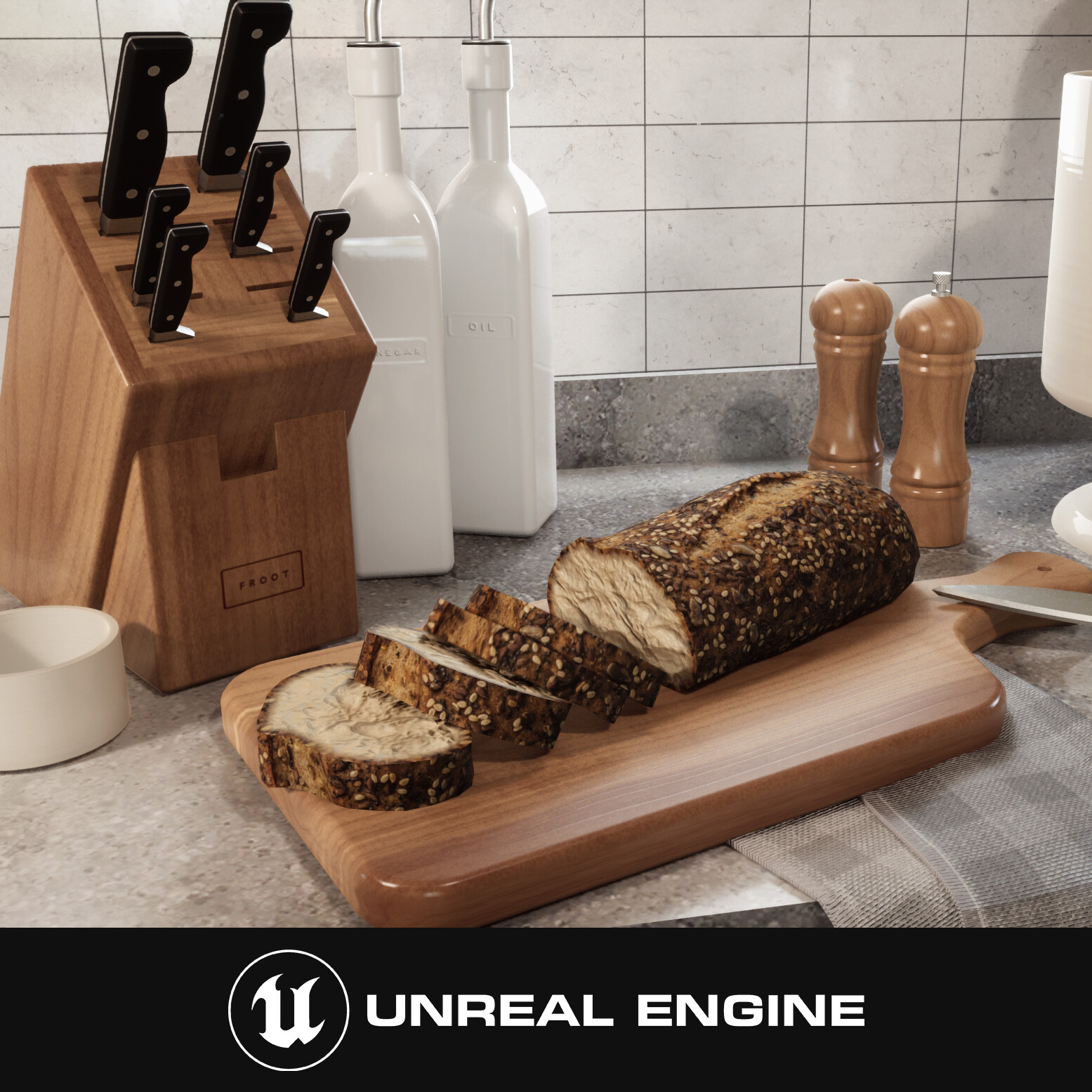 ArtStation - Kitchen Scene in Unreal Engine 5
