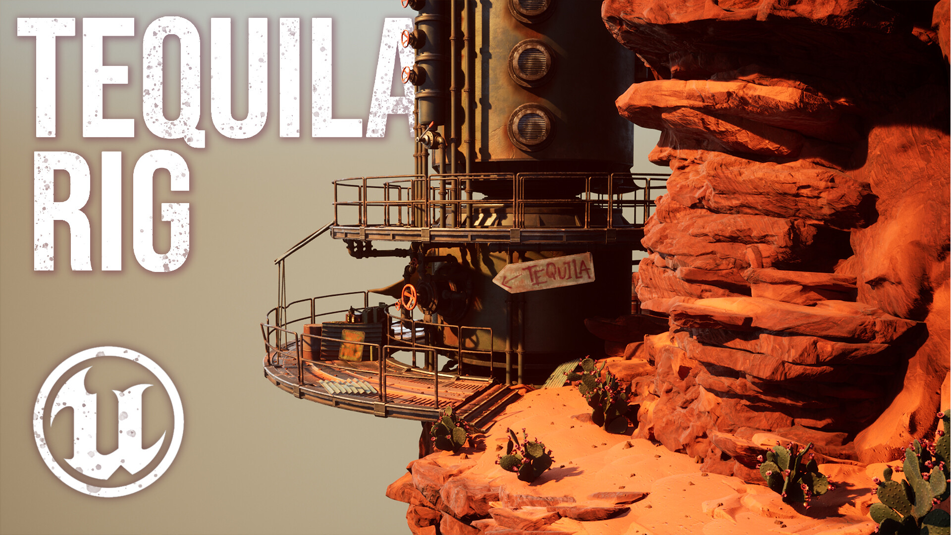 ArtStation - Tequila Rig - 3D Environment