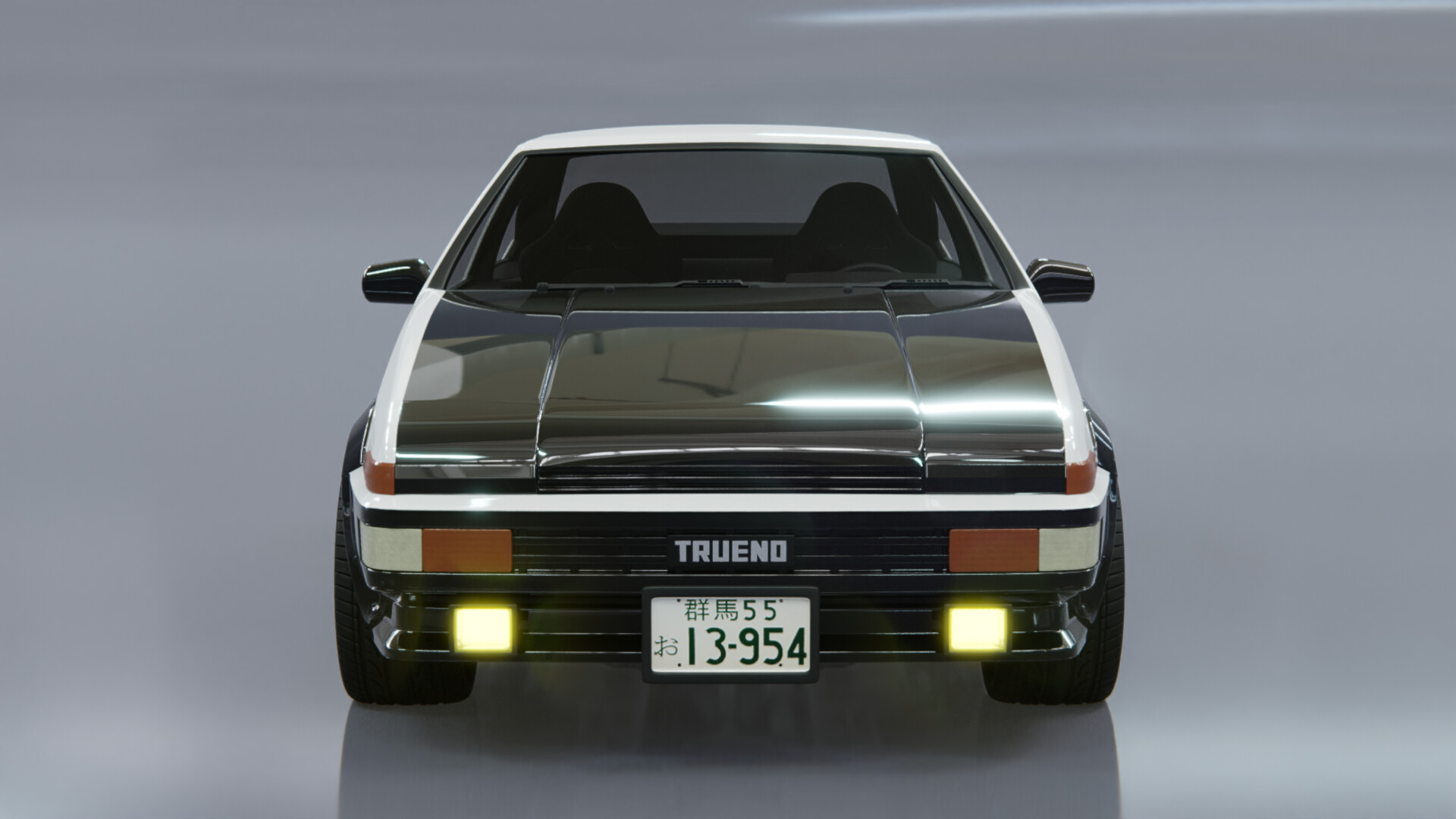 ArtStation - Toyota Trueno AE86 Model