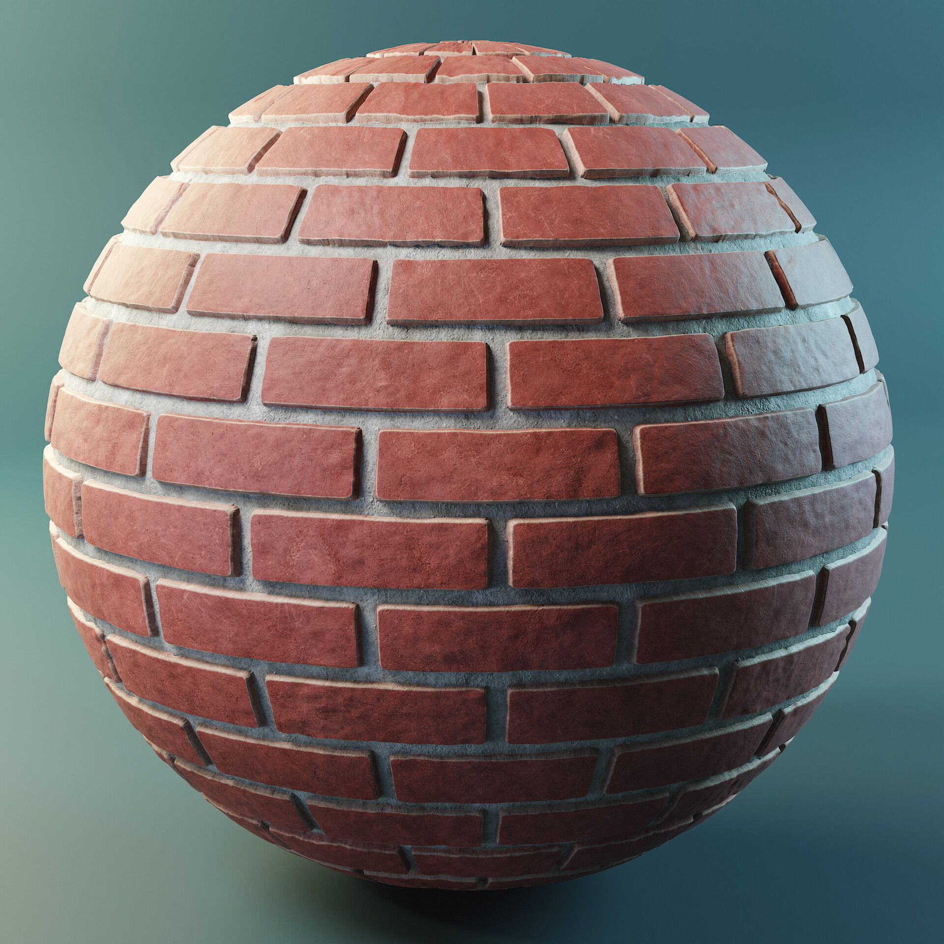 ArtStation - Red Brick Wall Material