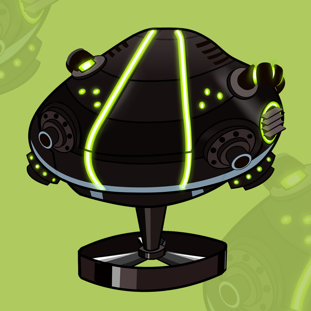 ArtStation - Jelly Ship - Alpha Guns 2