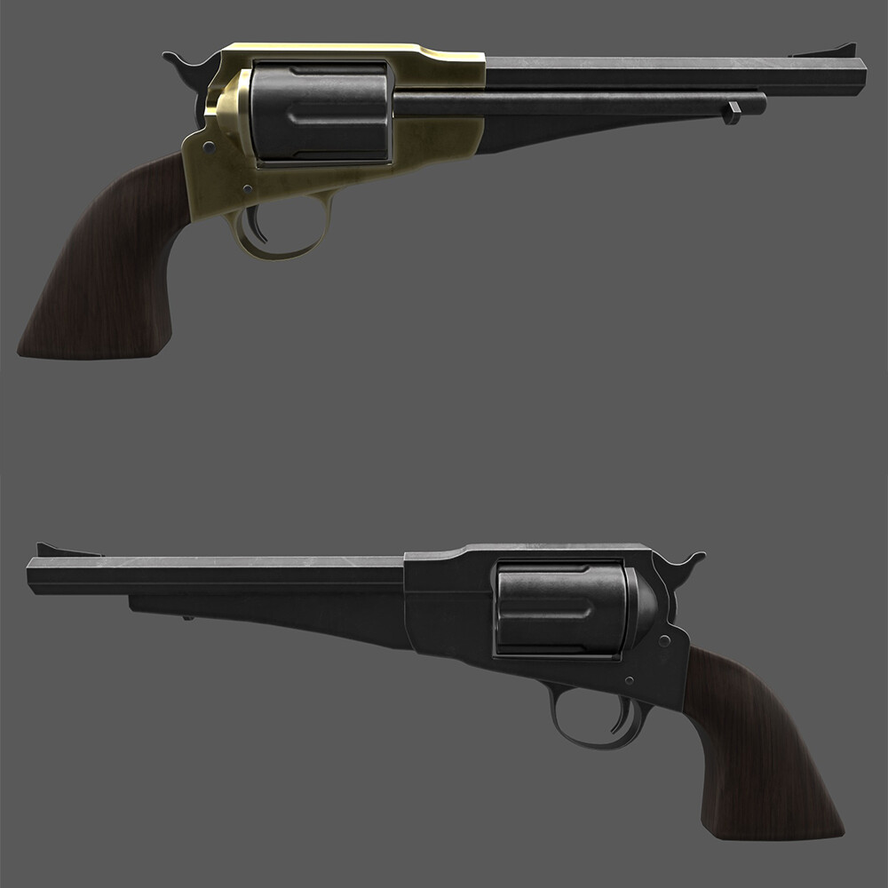ArtStation - [Practice] Revolver