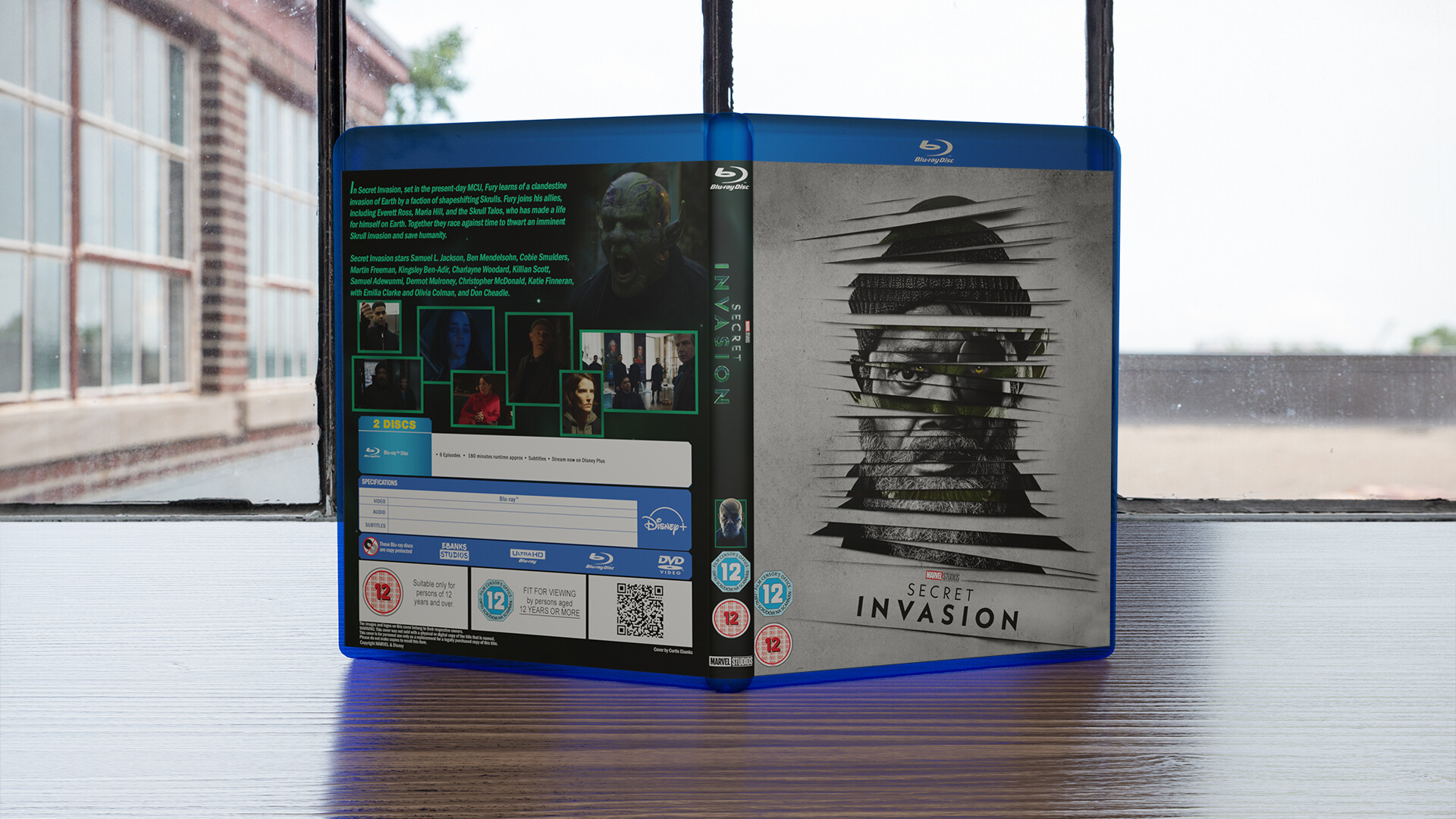 ArtStation - Marvel's Secret Invasion (2023) Custom Blu-ray Cover