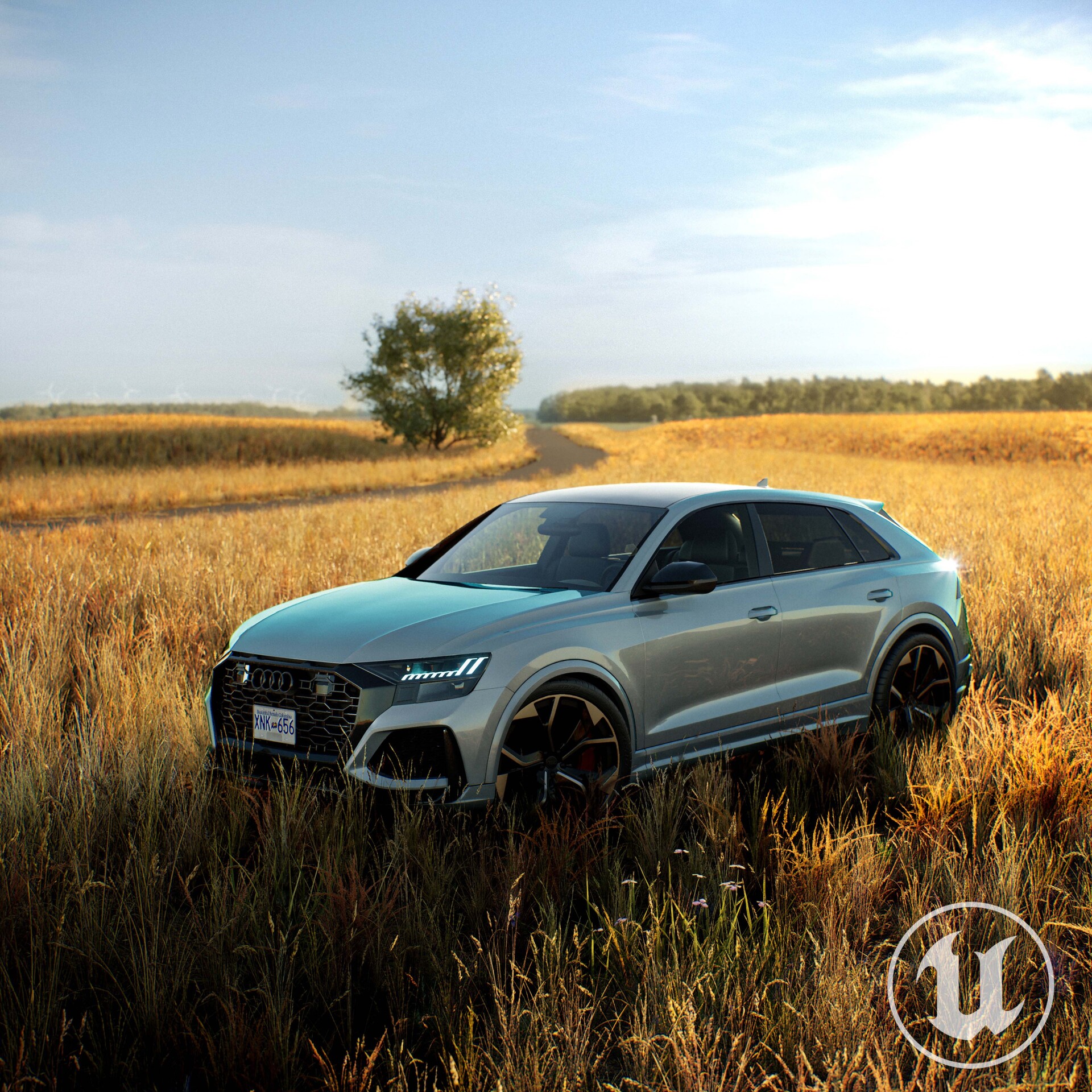 ArtStation - Audi RSQ8 - Automotive Rendering