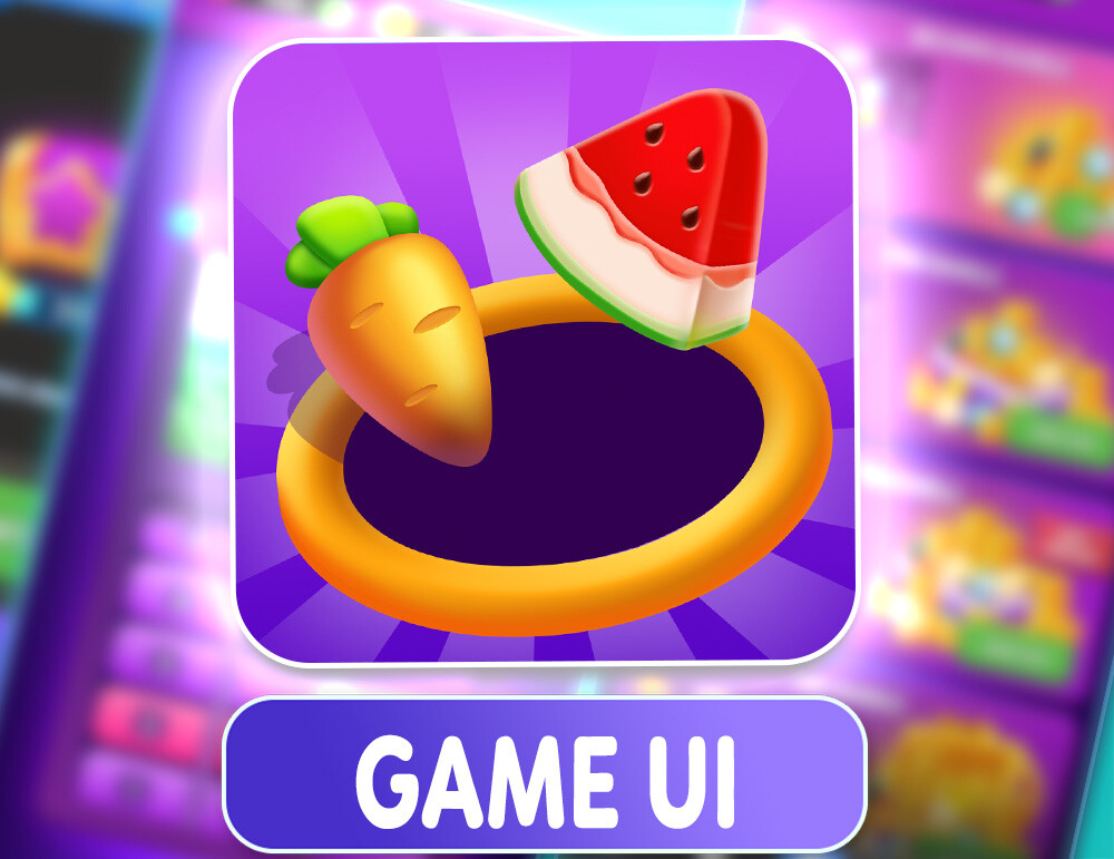 ArtStation - Game UI- Find 3D