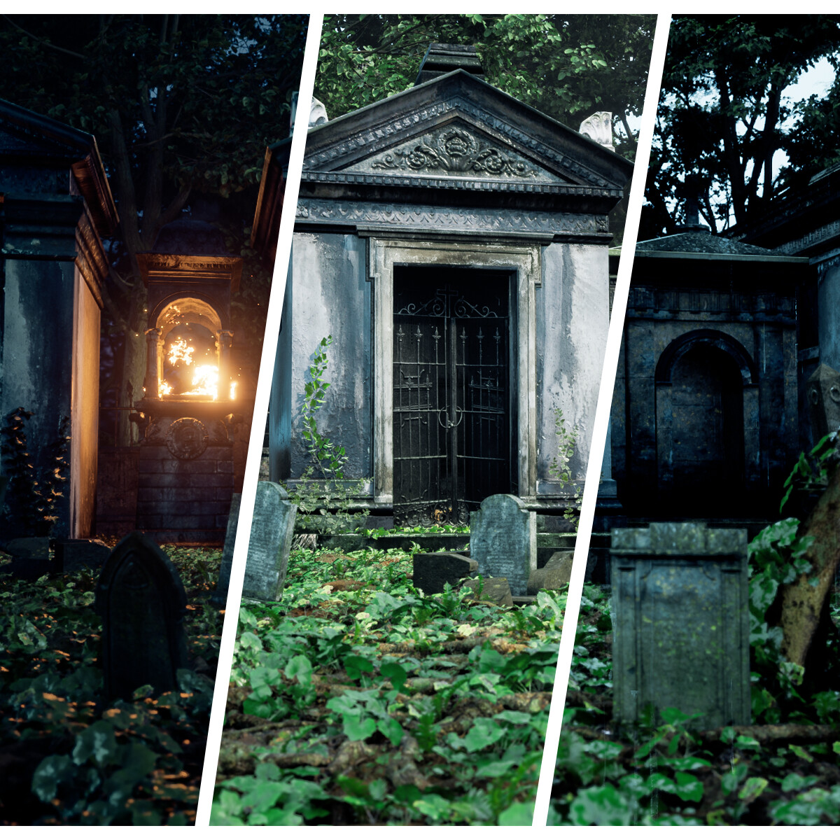 ArtStation - Cemetery