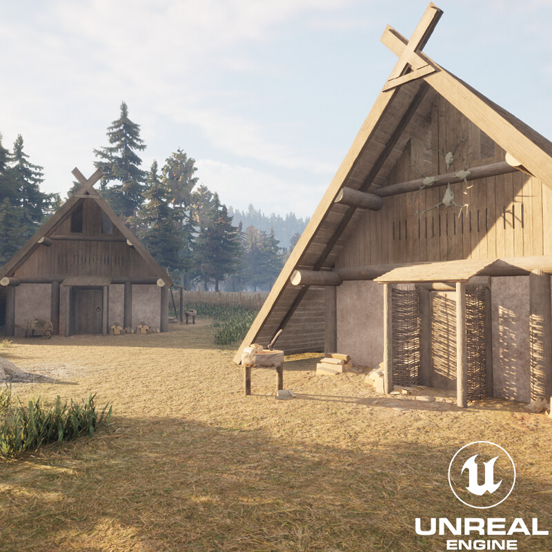 ArtStation - Viking Farm