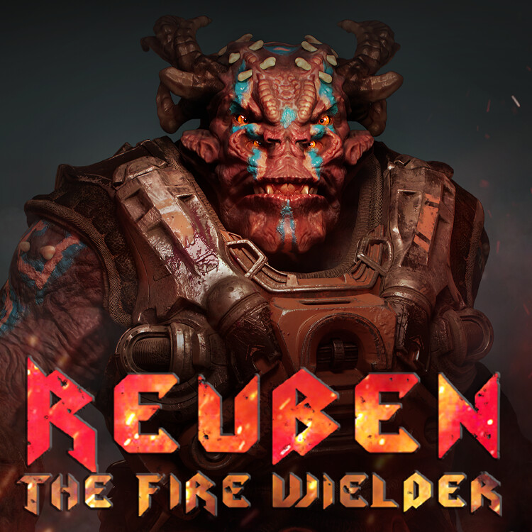 ArtStation - Reuben - The Fire Wielder