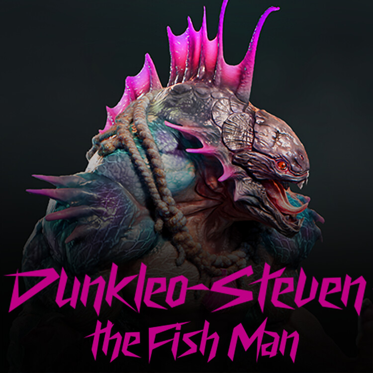 ArtStation - Dunkleo-Steven the Fish Man