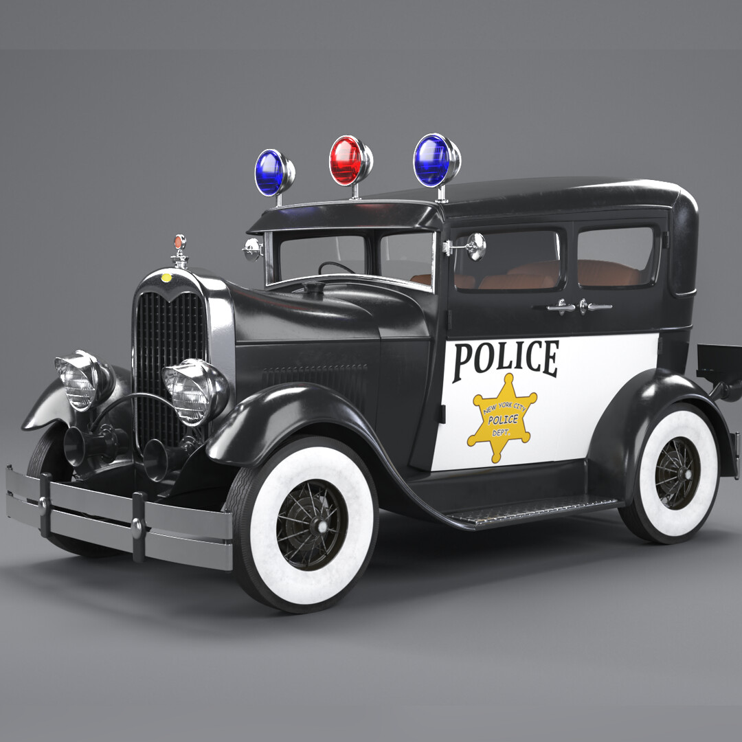 ArtStation - Police Car