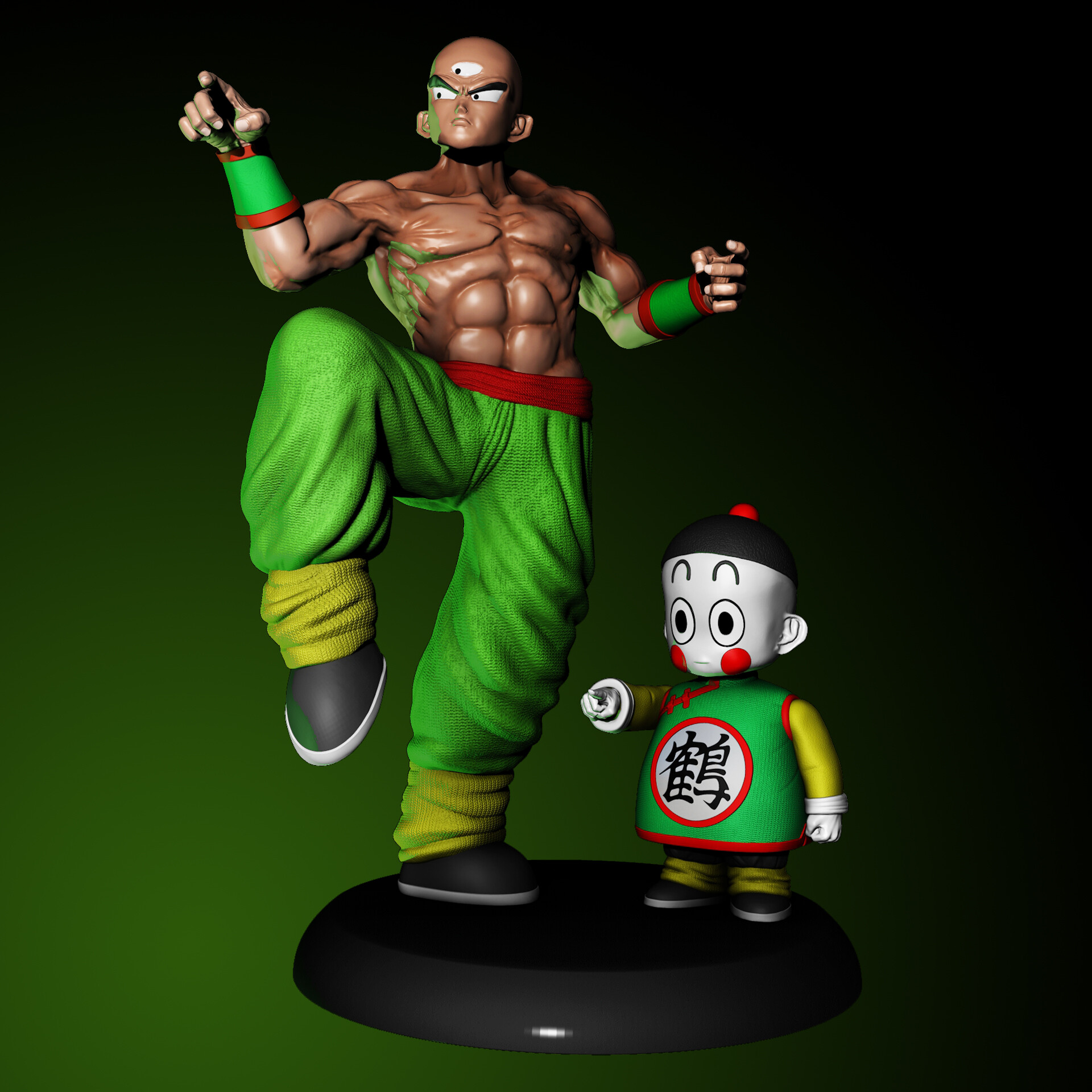 ArtStation - Ten Shin Han and Chaoz