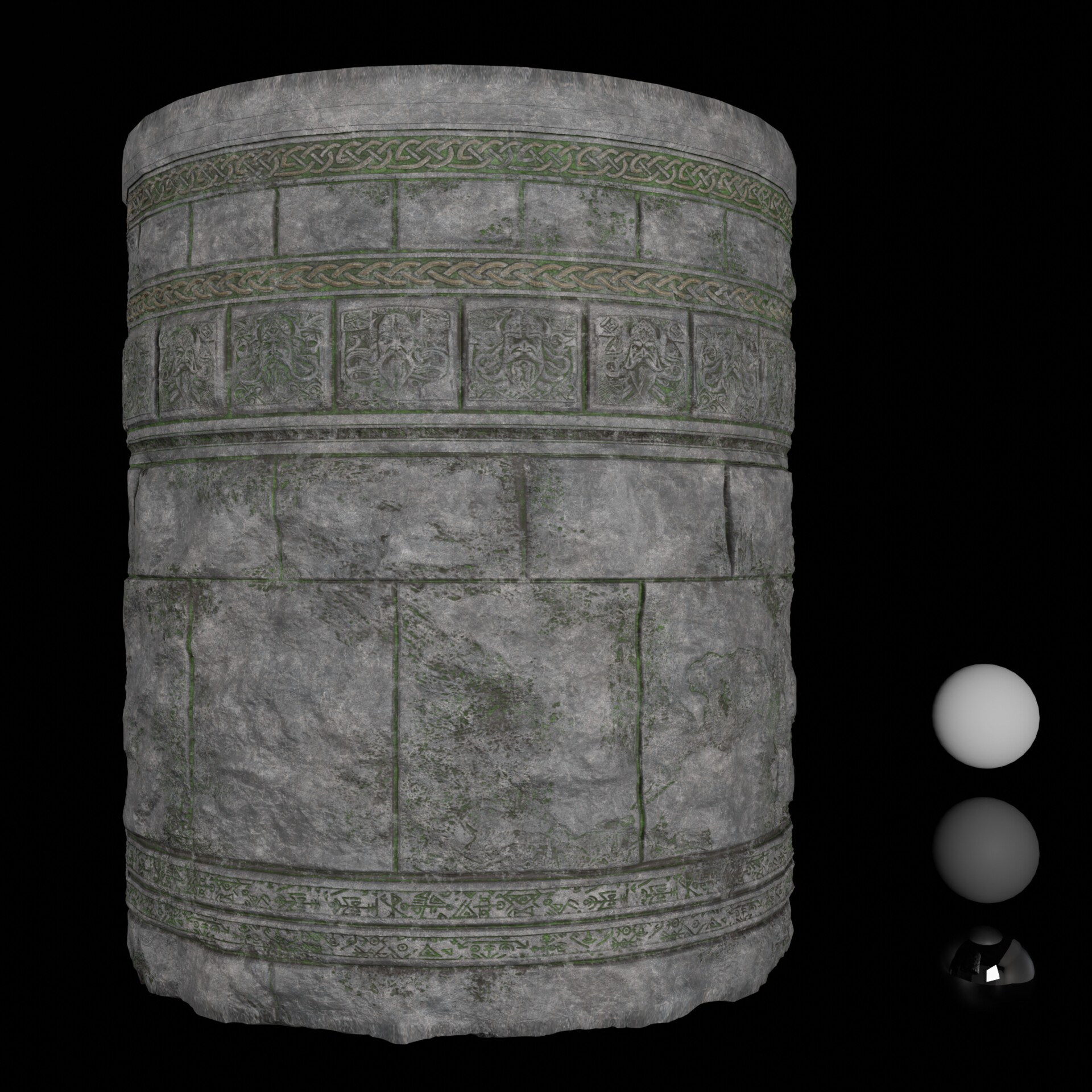 ArtStation - Ancient Viking Trim Sheet