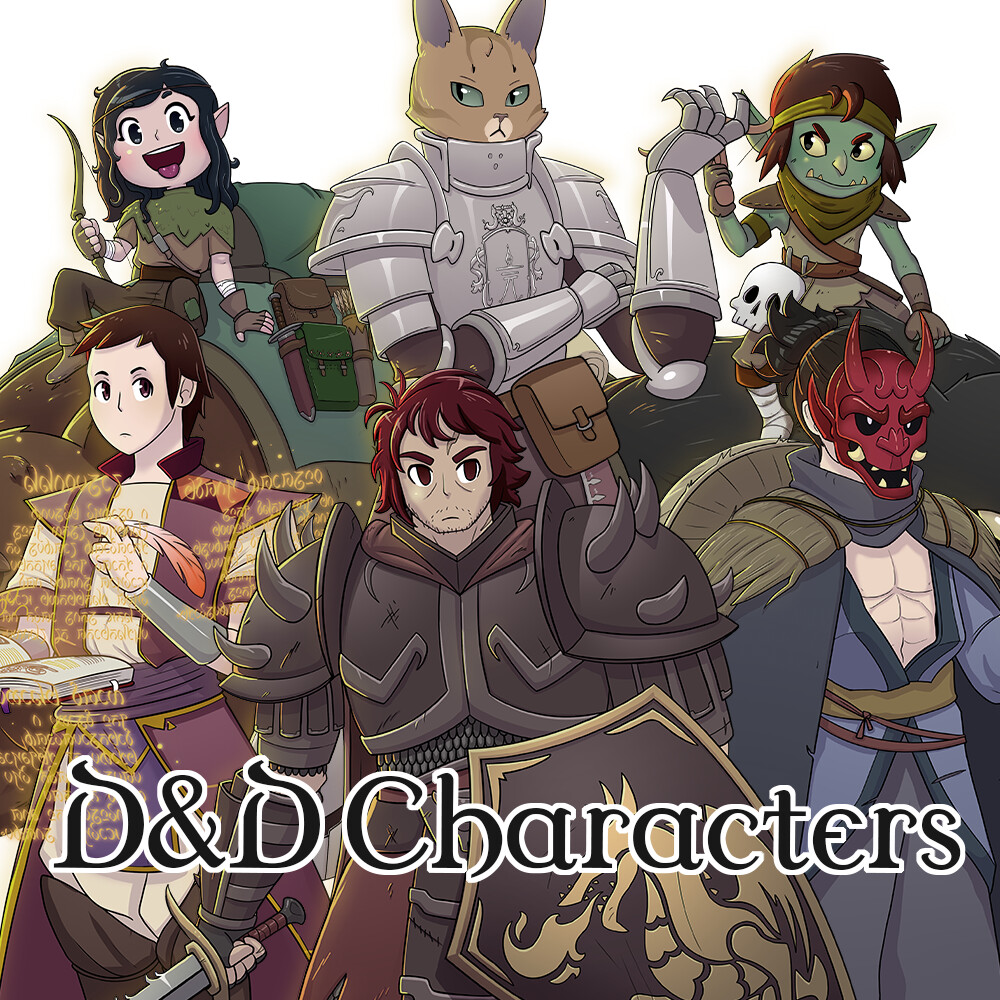 ArtStation - D&D Characters