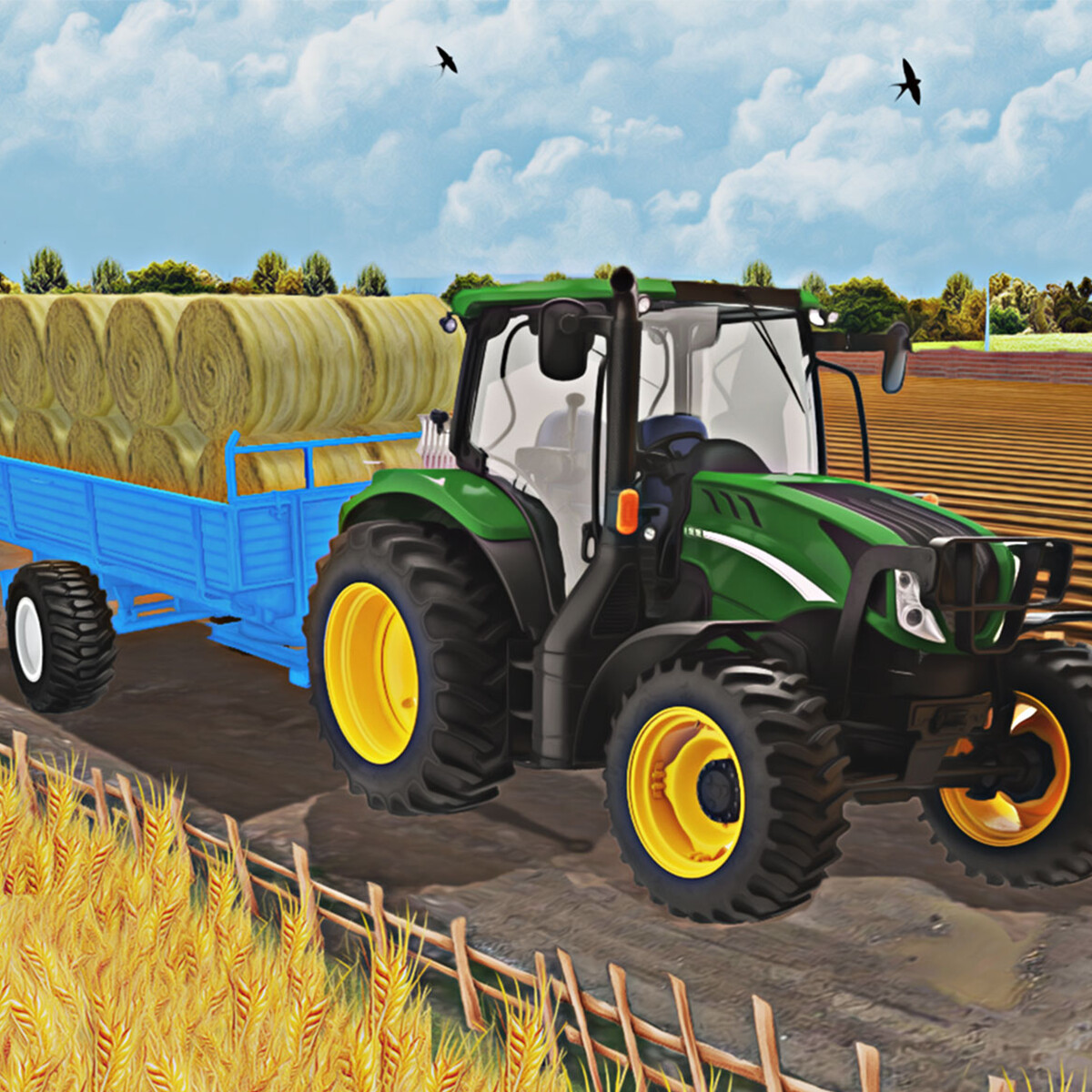 ArtStation - Farming Simulator UI/UX and Post Production