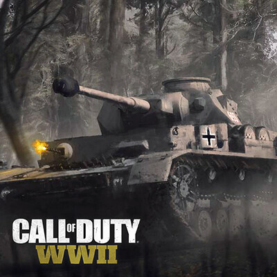 ArtStation - CoD: WWII / Tank 2