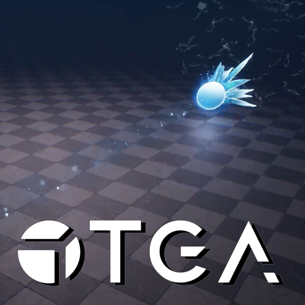 ArtStation - Frost Bolt VFX