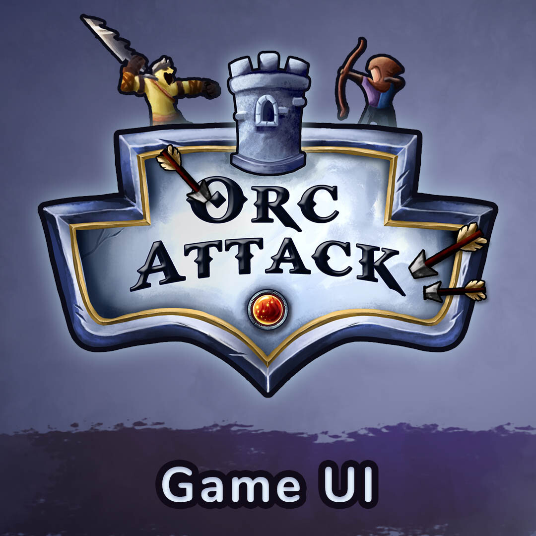 ArtStation - Orc Attack game UI