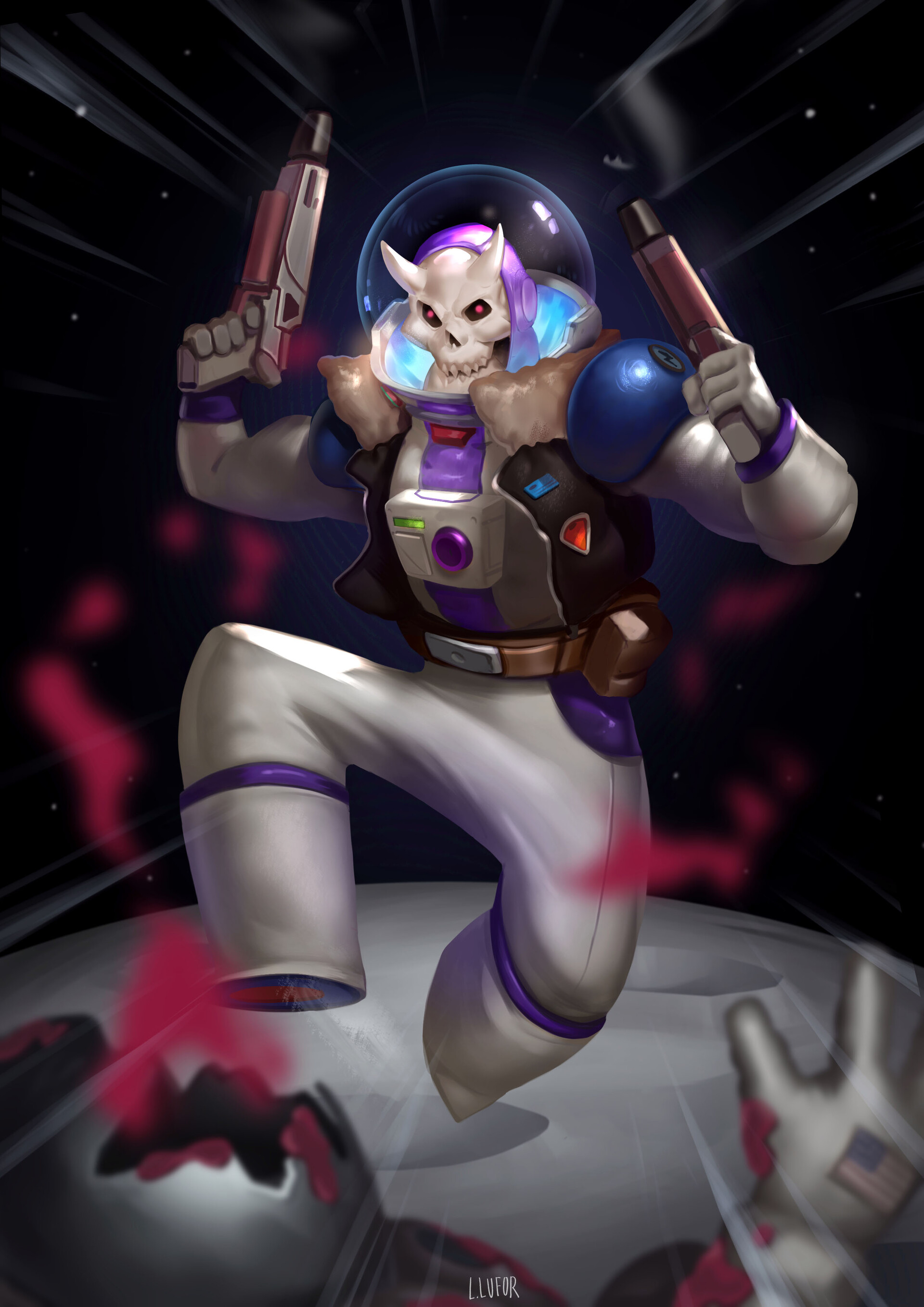 ArtStation - Skully vs Nasa -Alexandre Leoni DTIYS
