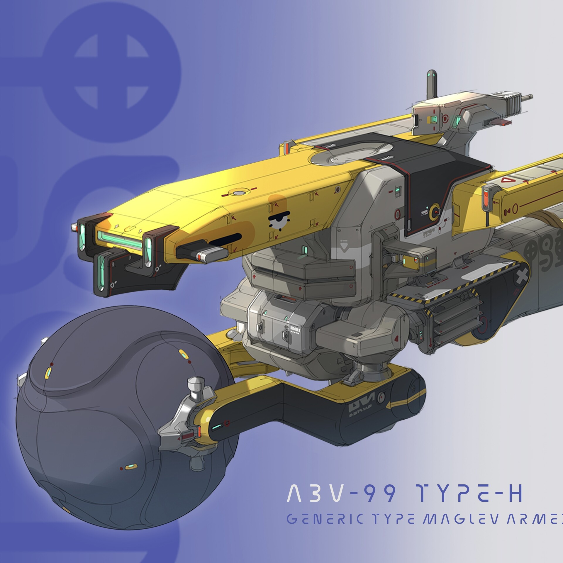 ArtStation - ABV-99 TYPE-H