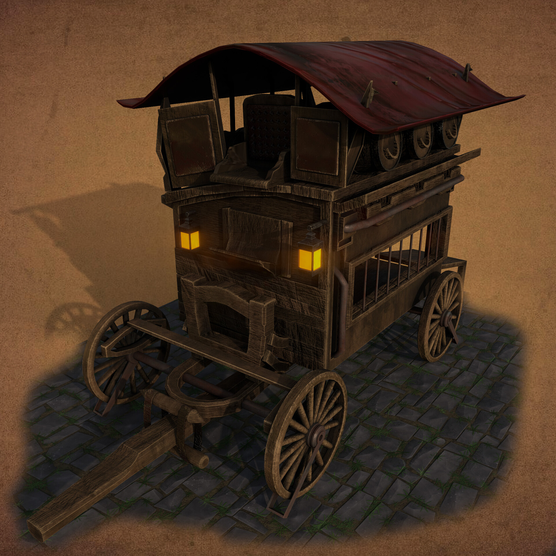ArtStation - Witch Hunter Carriage