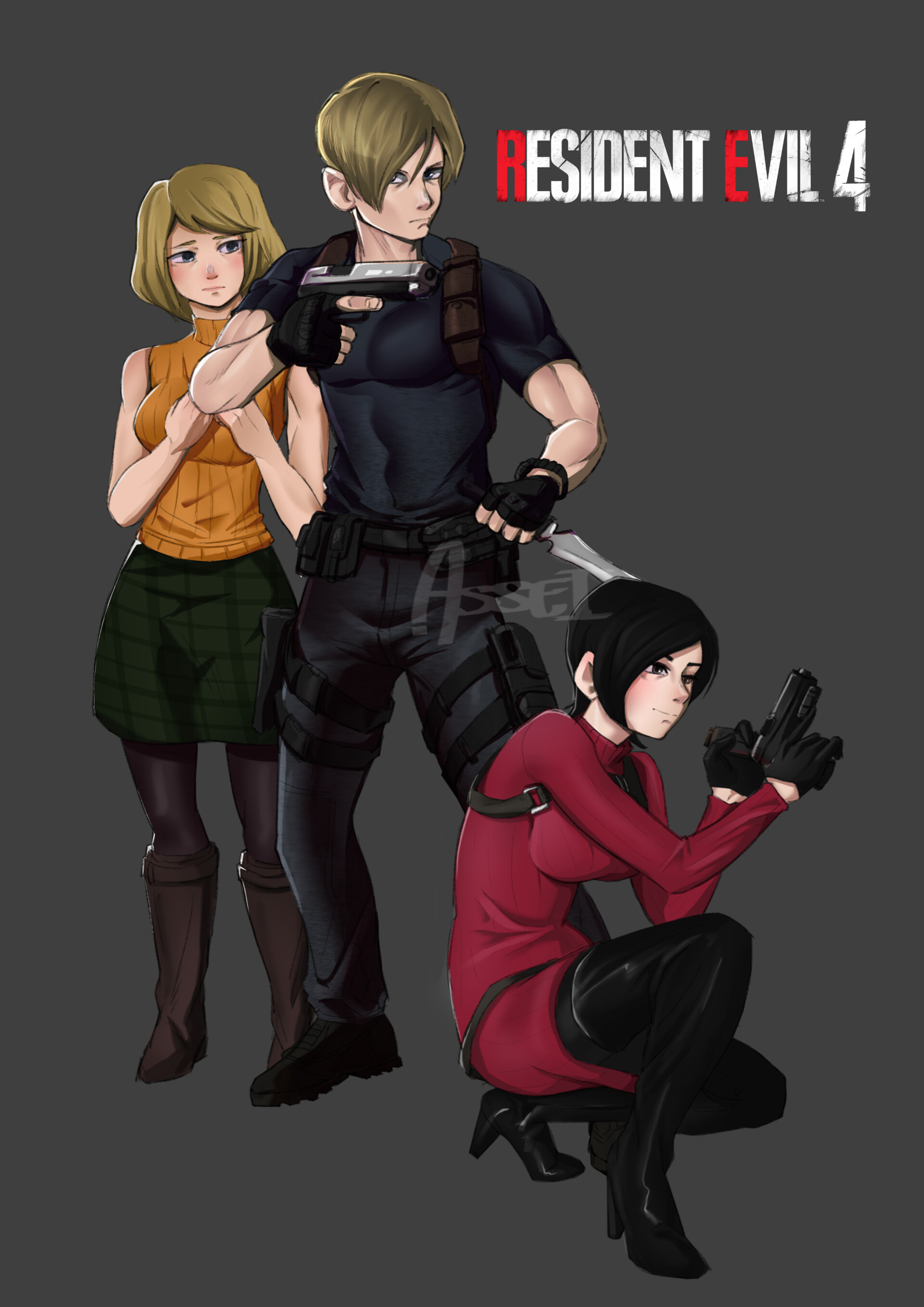 ArtStation - Resident Evil 4 Remake (Fan art)
