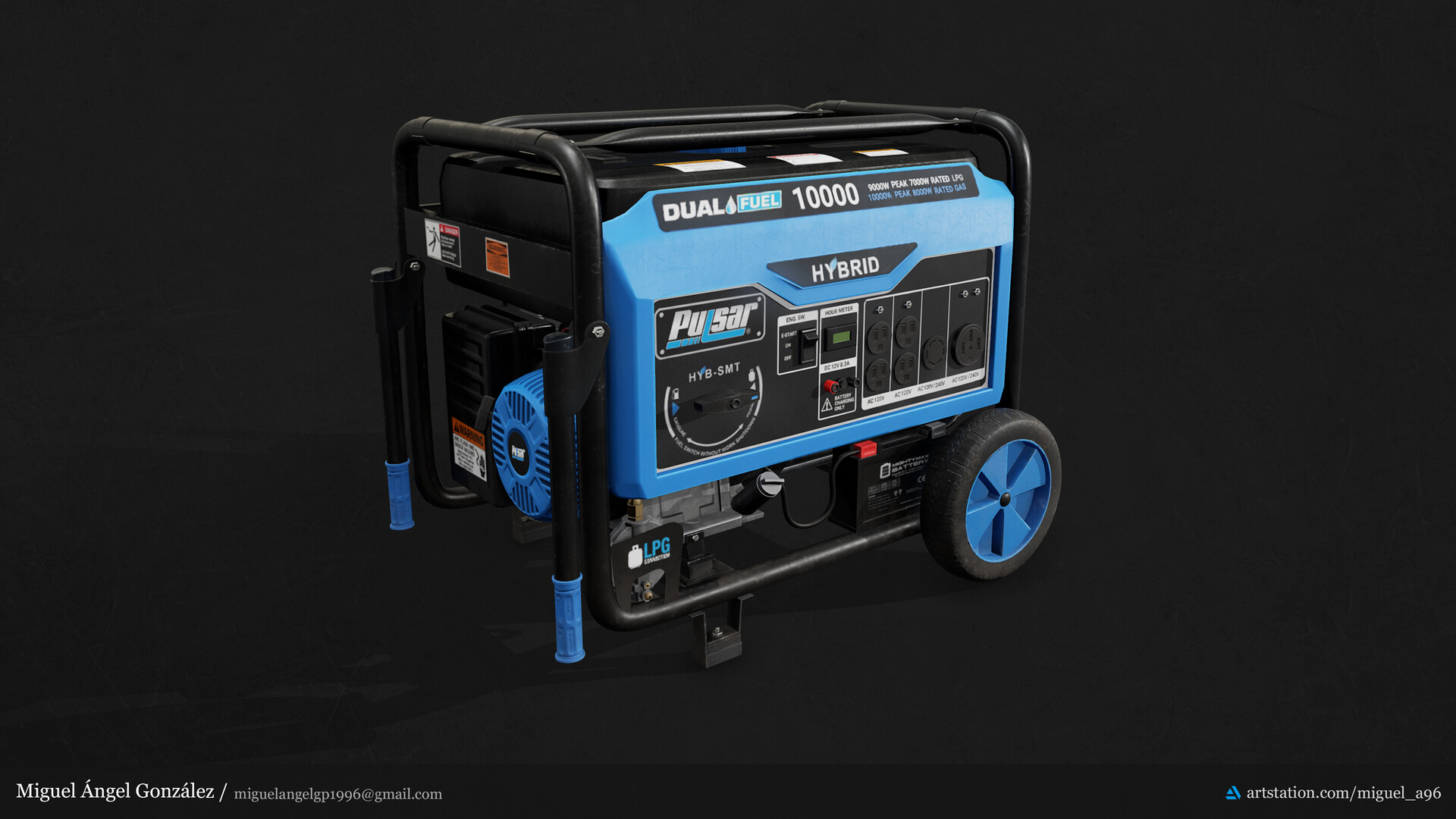 ArtStation - Portable Generator