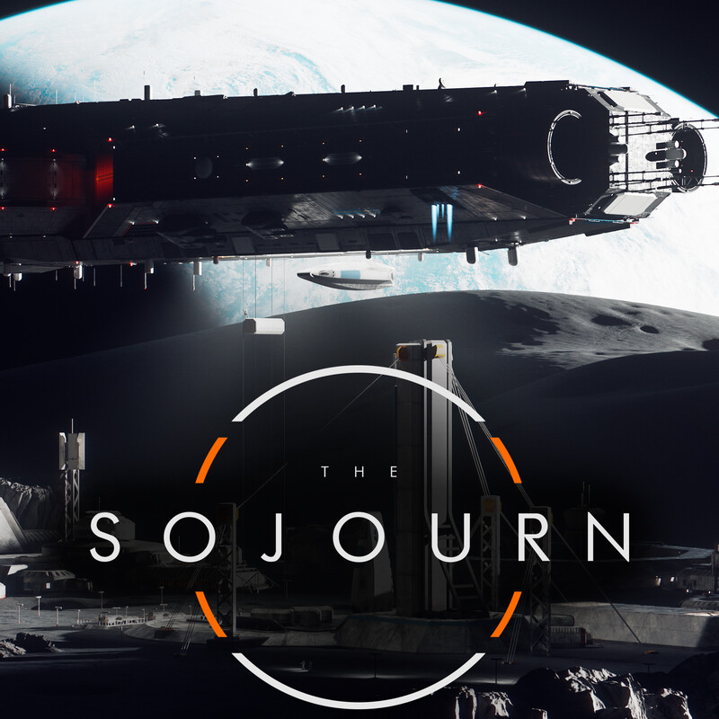 Theo Bouvier - The Lunar War - Various Renders