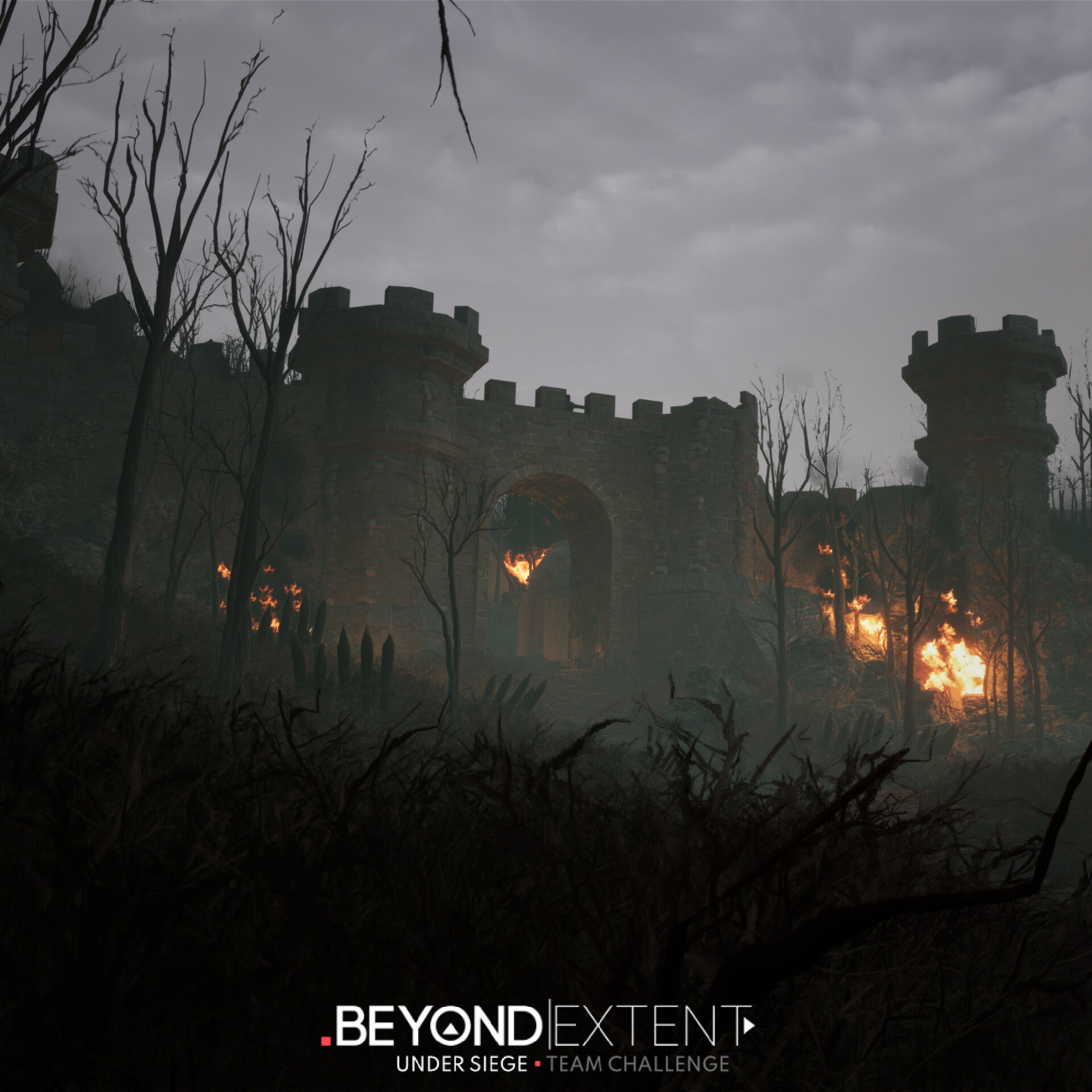 ArtStation - UNDER SIEGE - Beyond Extent Team Challenge