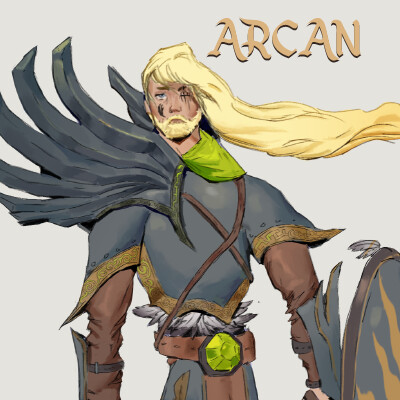 ArtStation - Arcan and The Forest Of The Damned