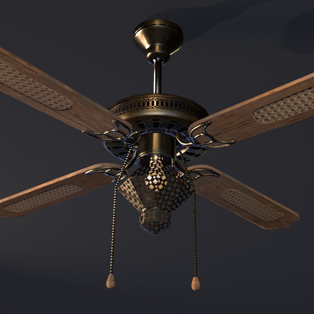 ArtStation - Ceiling Fan