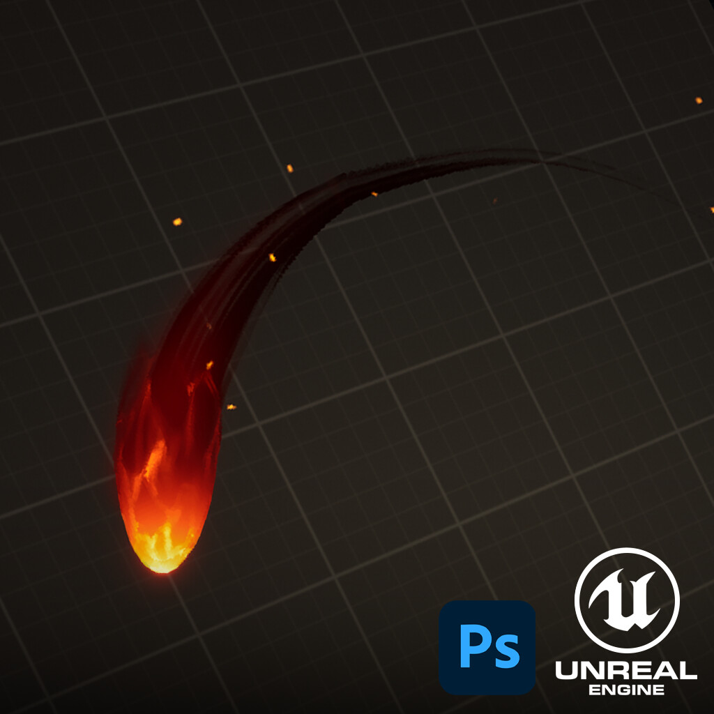 ArtStation - Fire Ball VFX Studies