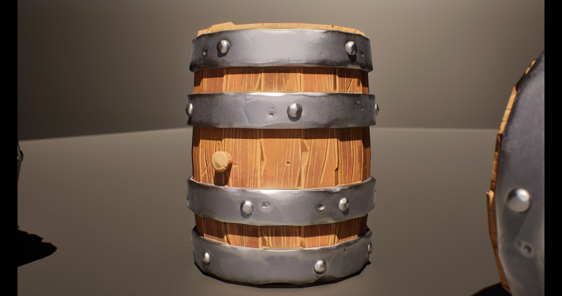ArtStation - Stylized Barrels