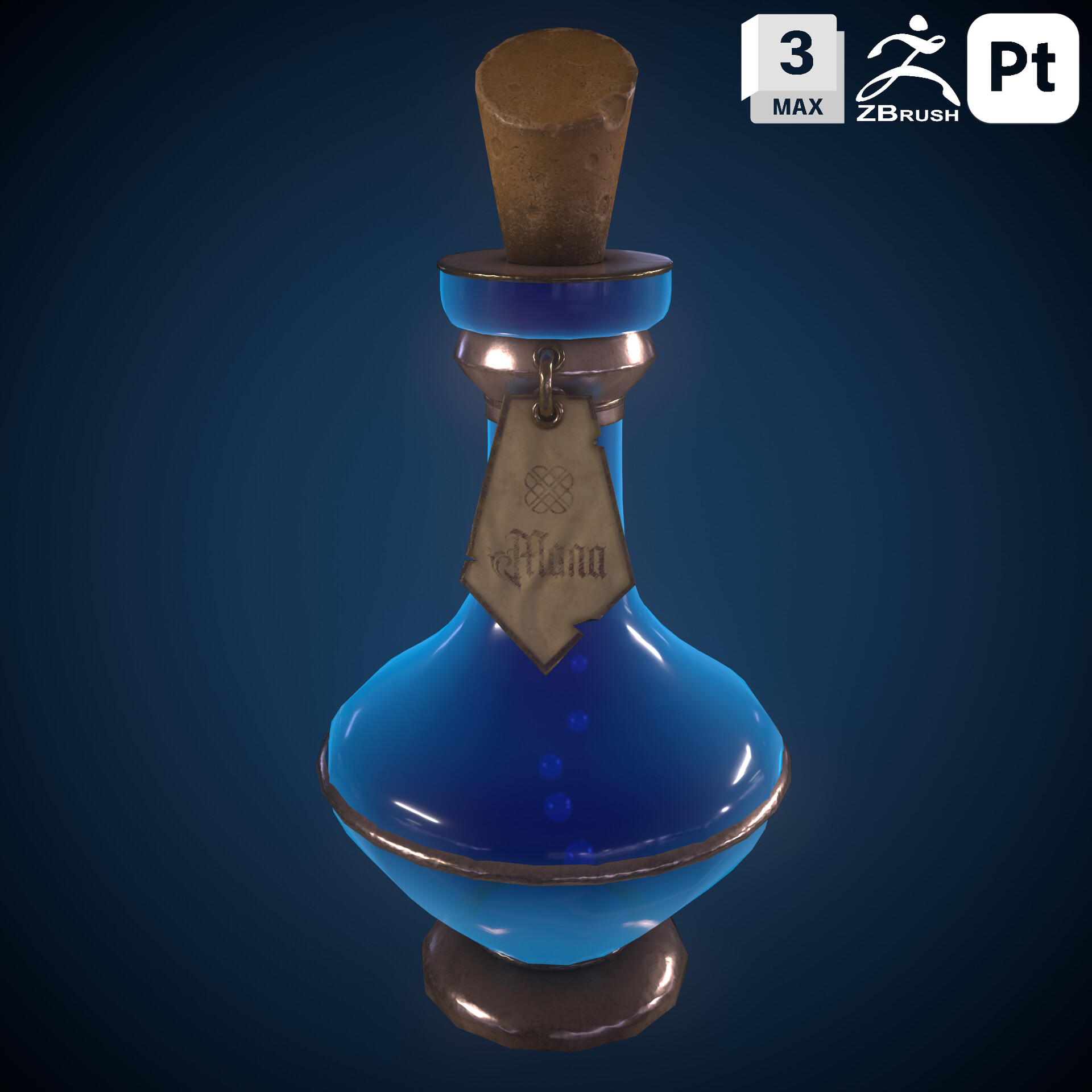 ArtStation - Mana Potion