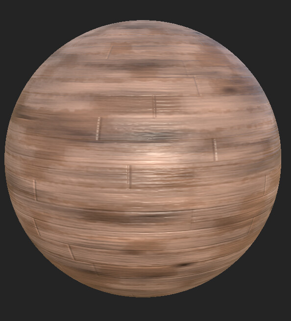 ArtStation - Texturing - Wooden Floor