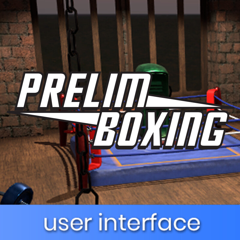 ArtStation - Prelim Boxing - UI/UX