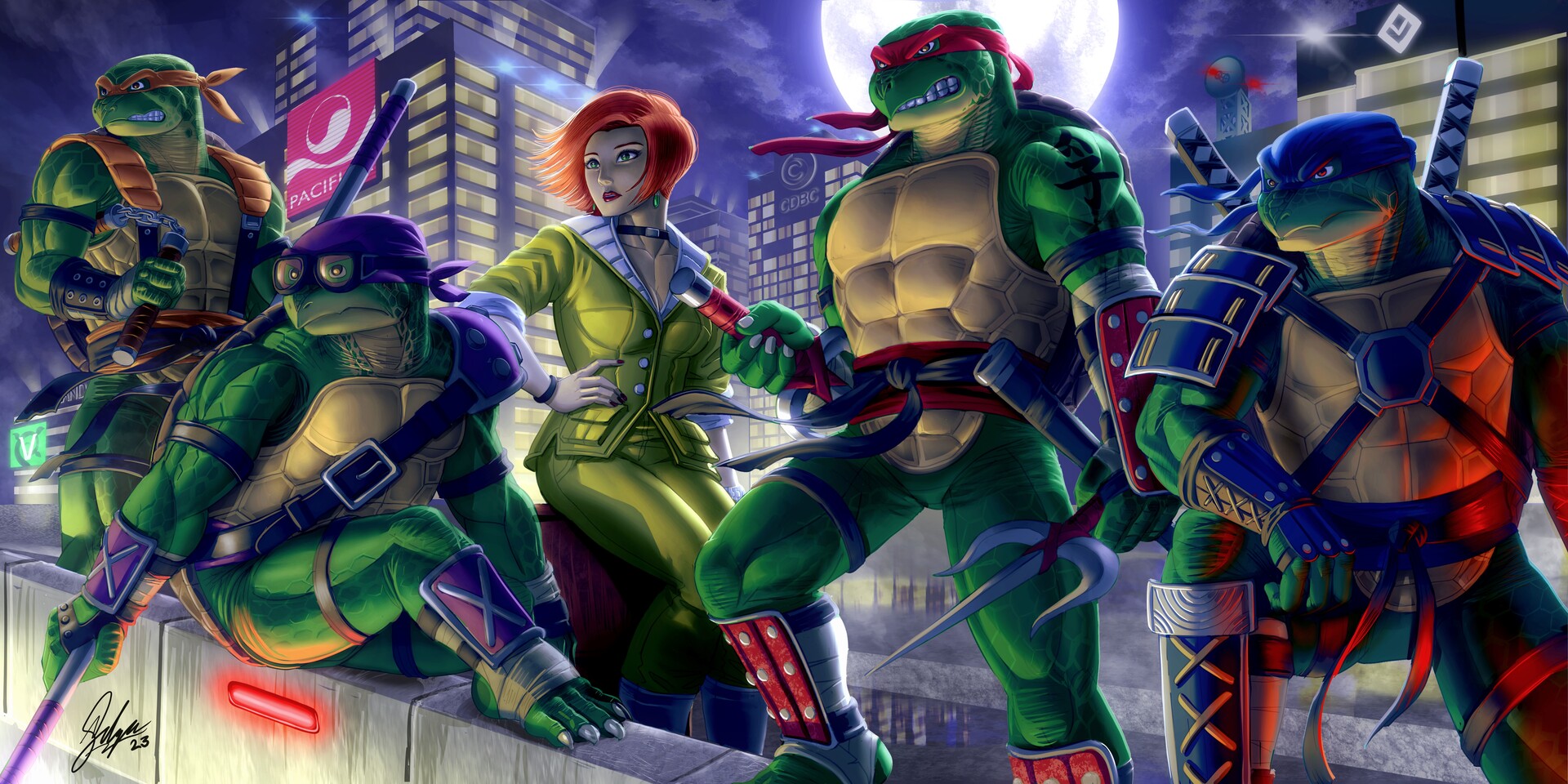 ArtStation - Teenage Mutant Ninja Turtles Fanart