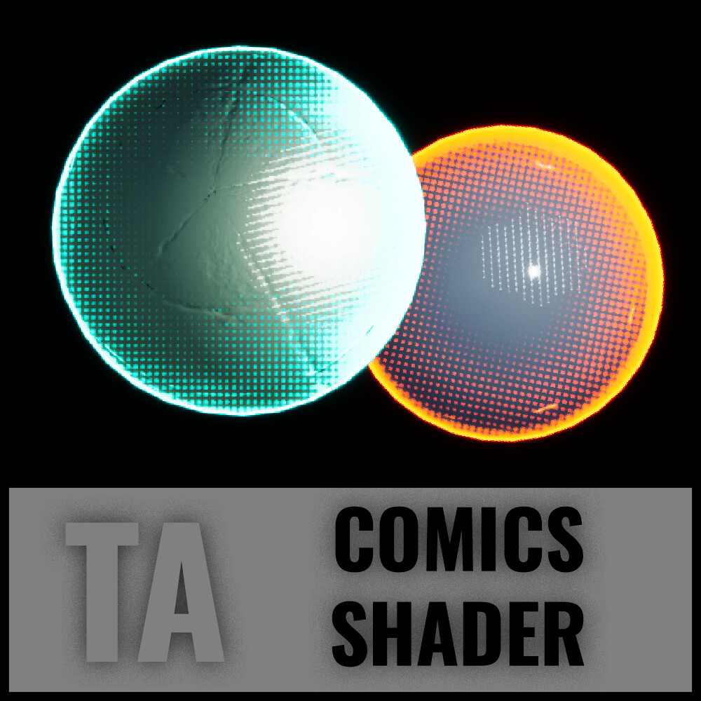 ArtStation - Comics Shader UE5