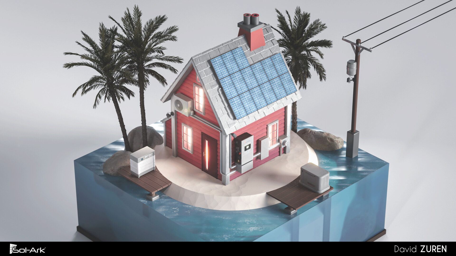 ArtStation - Sol-Ark power systems application concepts | Gallery Set 02