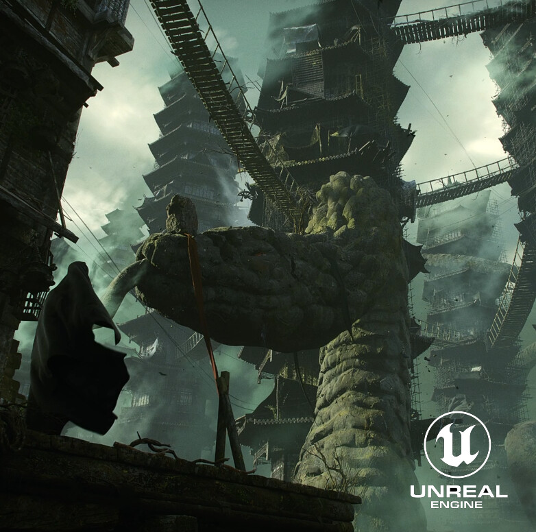 ArtStation - UE5 original concept scene : Profound Theory