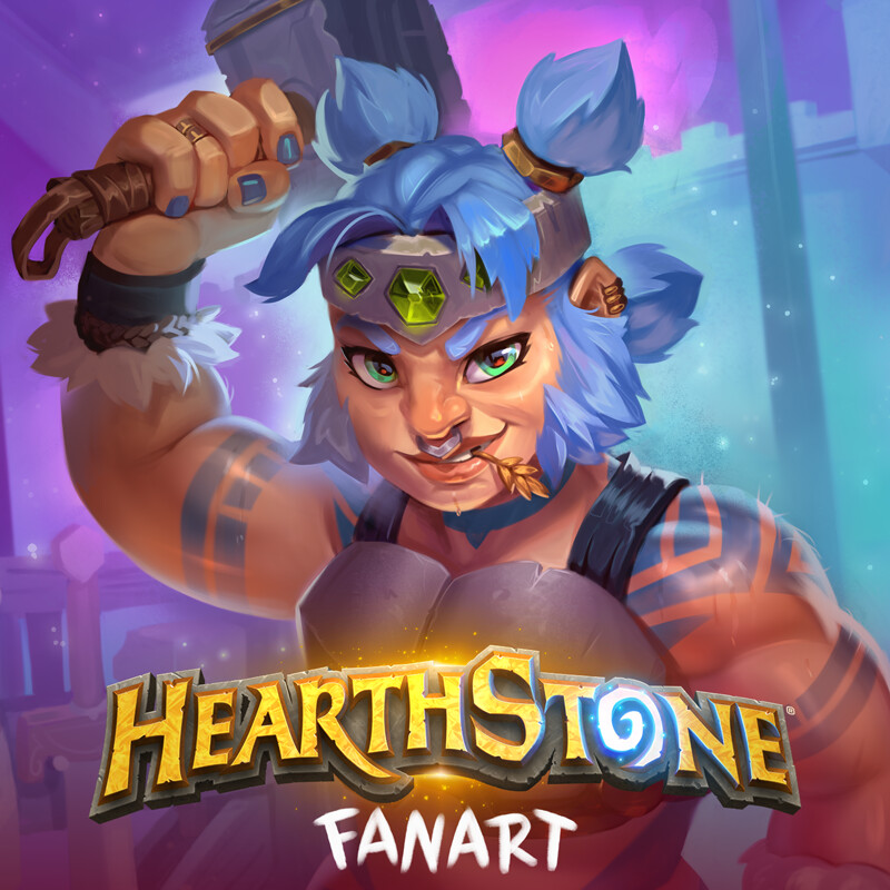 ArtStation - Stormwind Blacksmith - Hearthstone Fanart