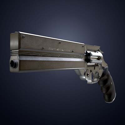 ArtStation - .45 Long Colt (Vash the Stampede Gun)