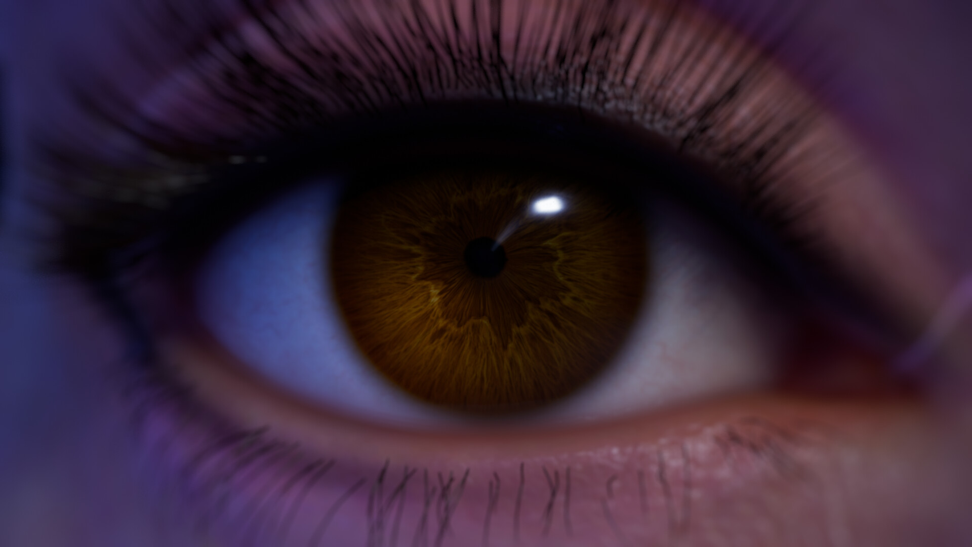 ArtStation - Digital Human Eye Rendering