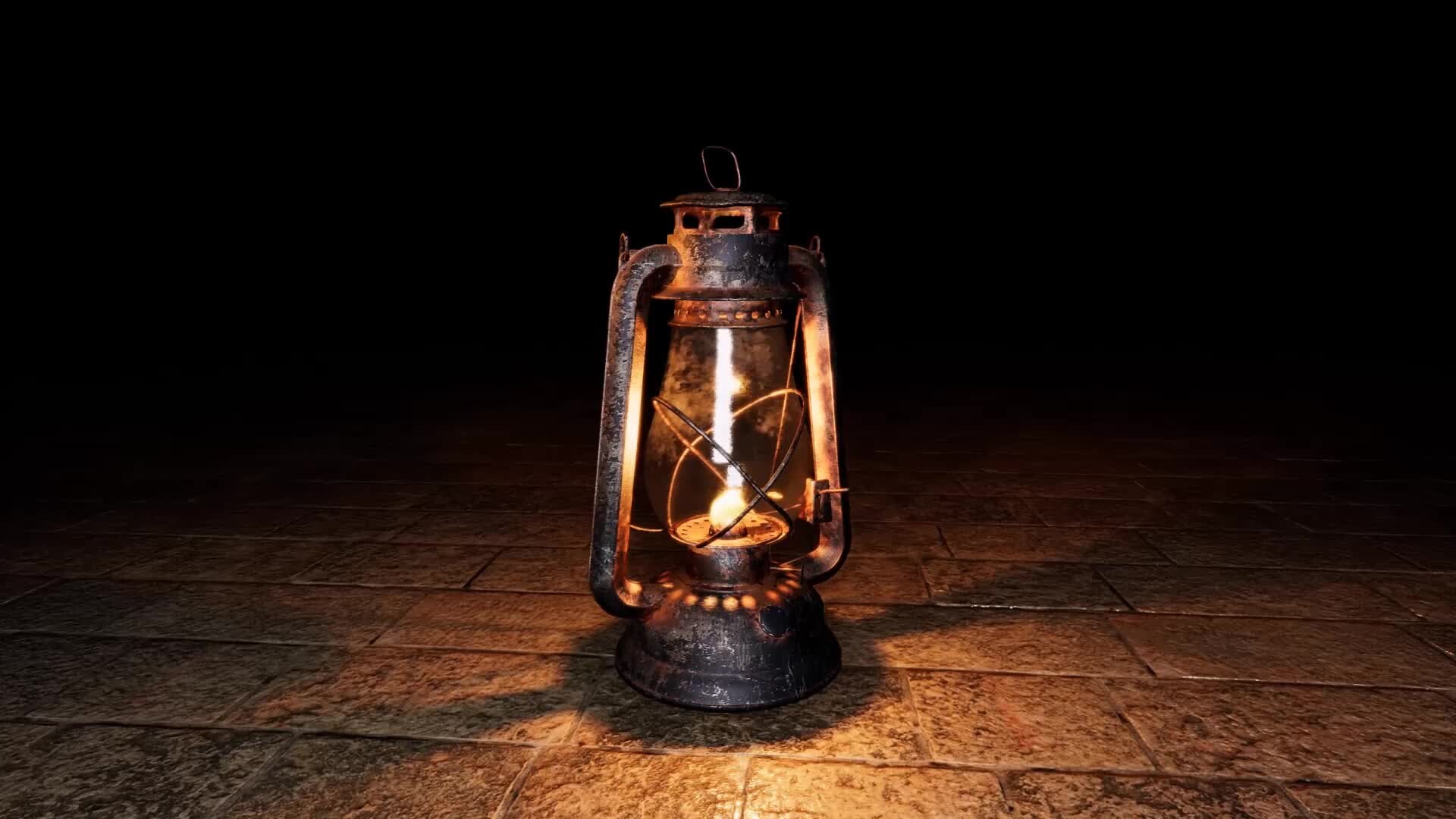ArtStation - Lantern texture experiment