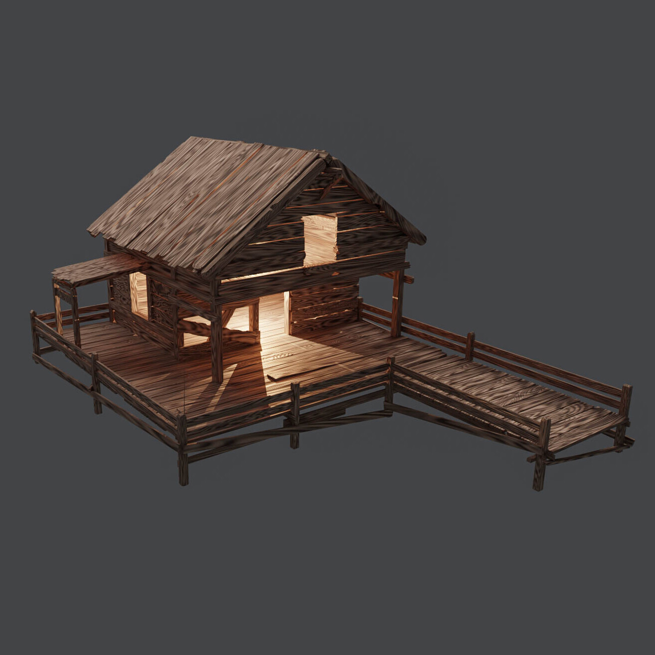 ArtStation - Fishing house