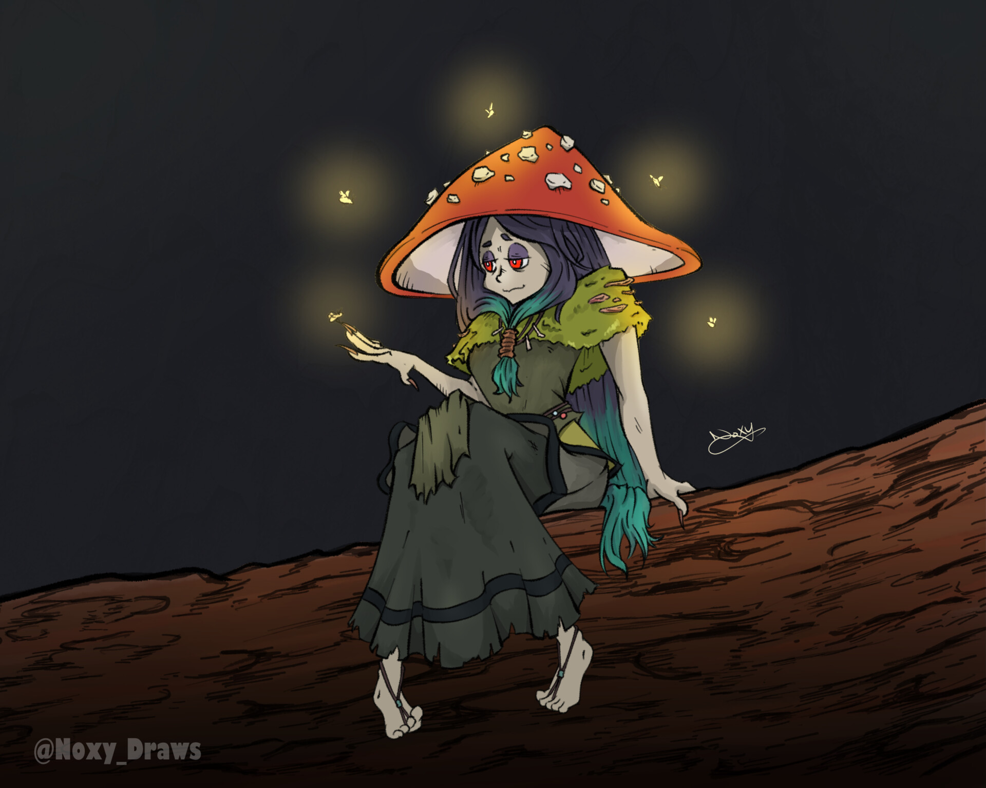 ArtStation - [Art Trade] Shroom Girl
