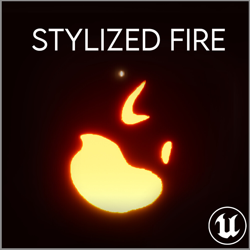 ArtStation - Stylized fire shader