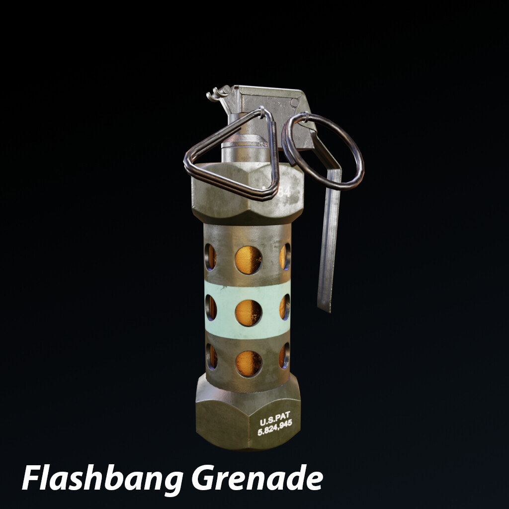 ArtStation - Flashbang Grenade