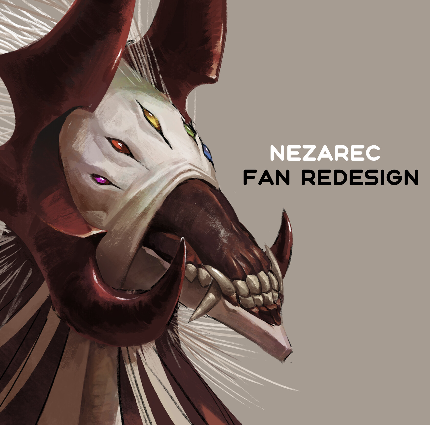 ArtStation - Nezarec (Fan Redesign)