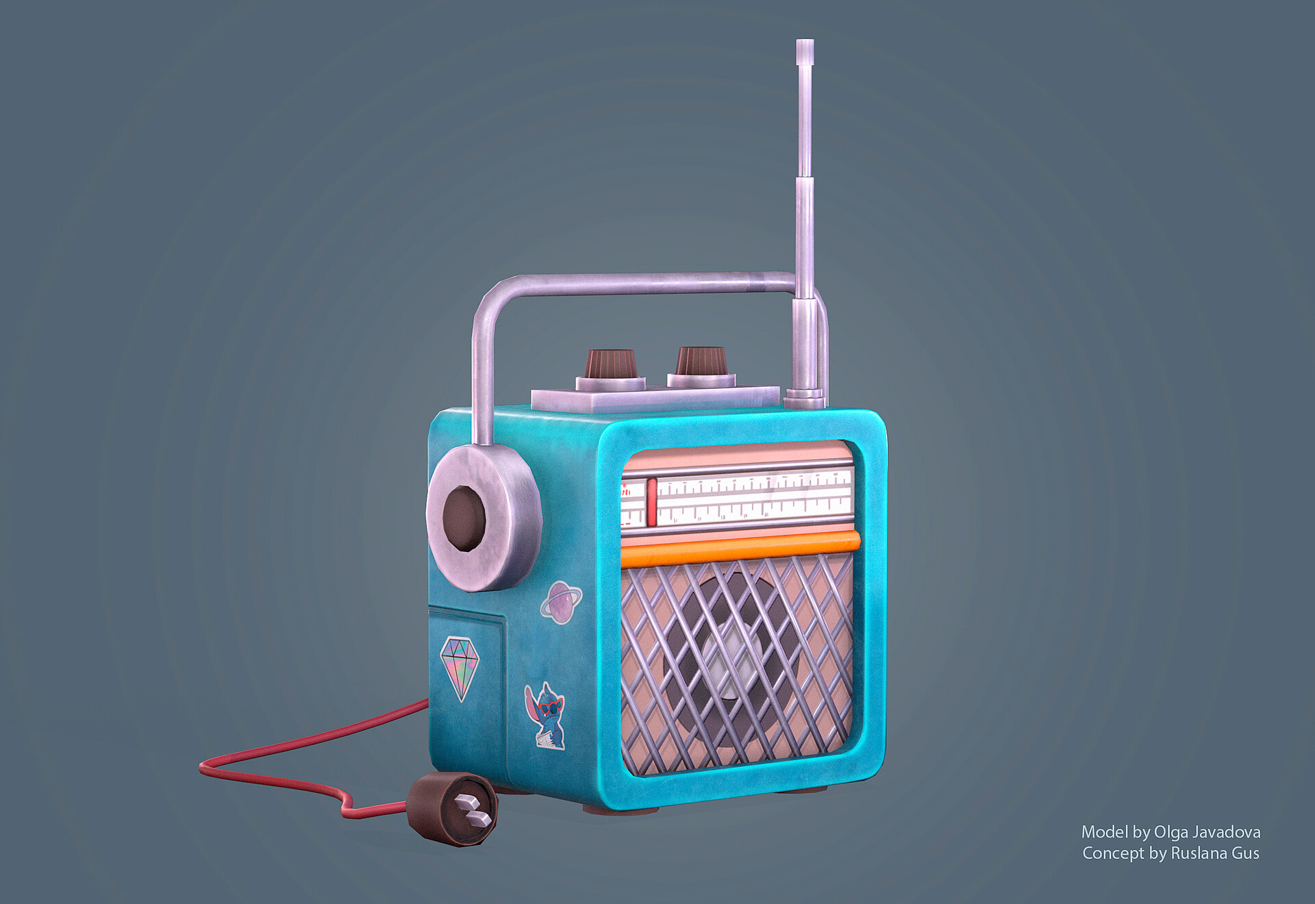 ArtStation - Children's Radio